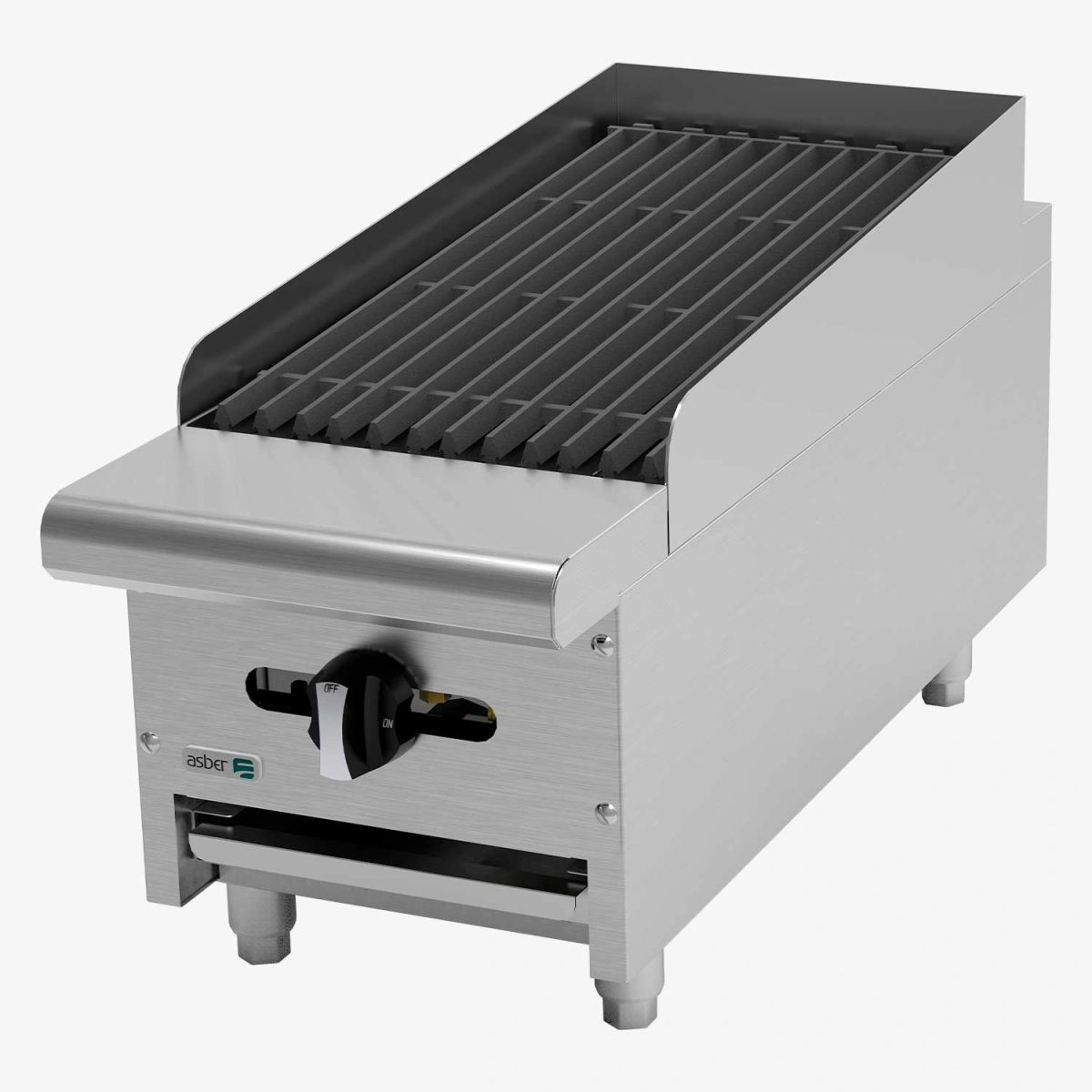 Asador radiante ASBER AERB-12 a gas con quemador U
