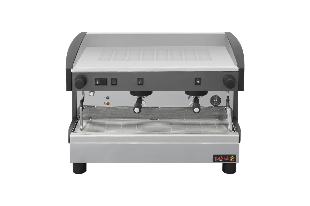 Cafetera BELLINI MS100 semiautomática 2 GR caldera 12 lt