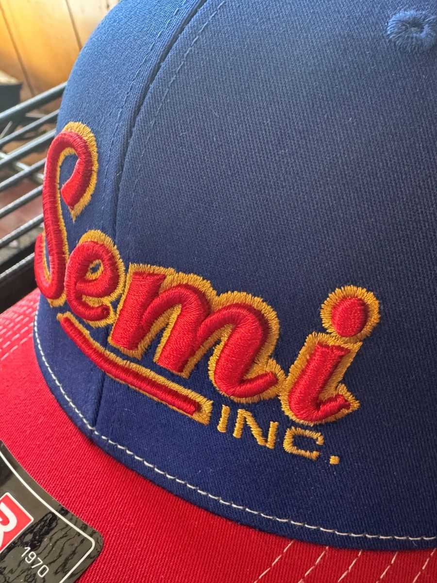 Semi Hat - Richardson Trucker Hat with 3D "Semi" logo