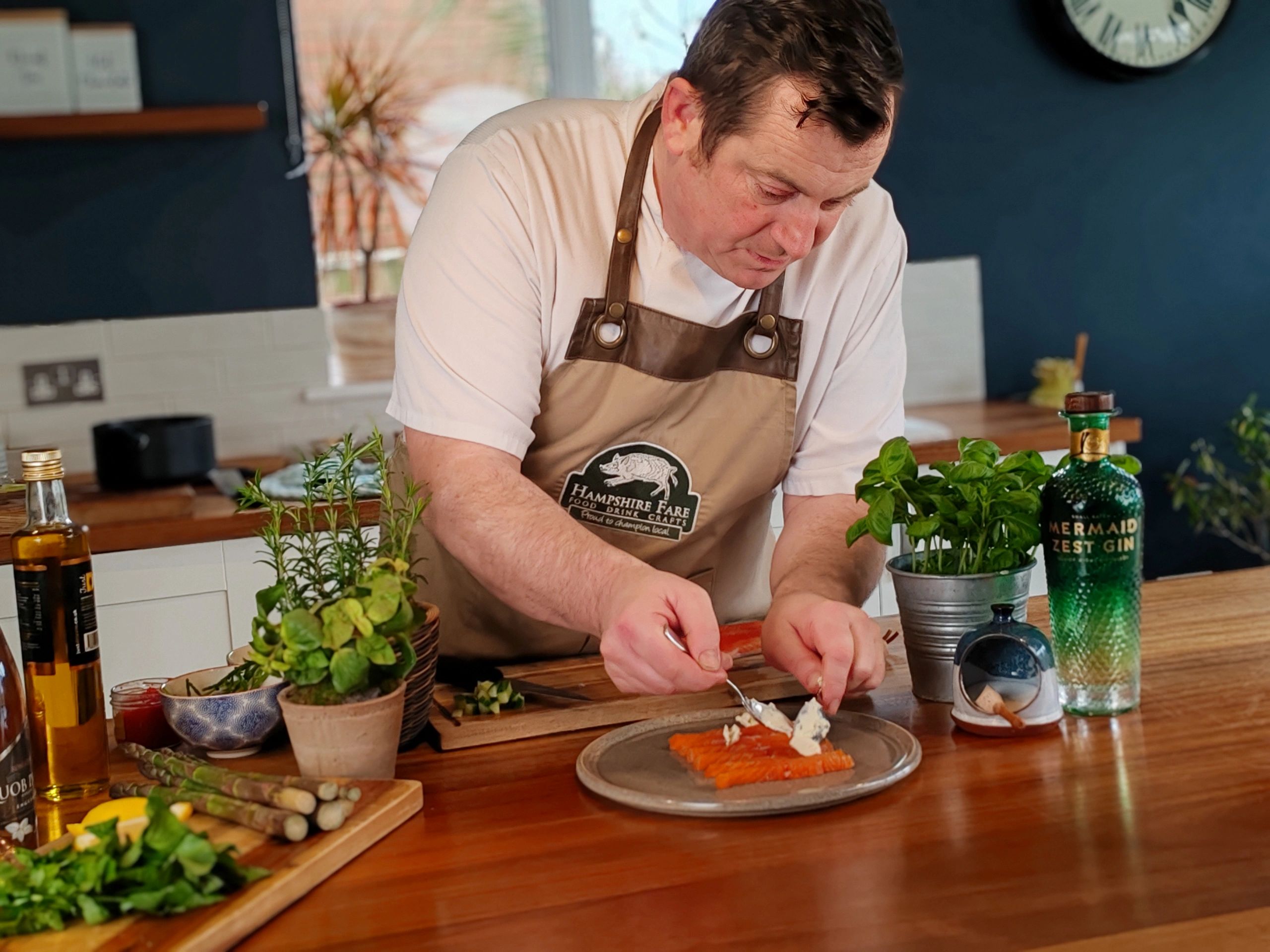 Zesty Mermaid Gin-Cured Chalk Stream Trout