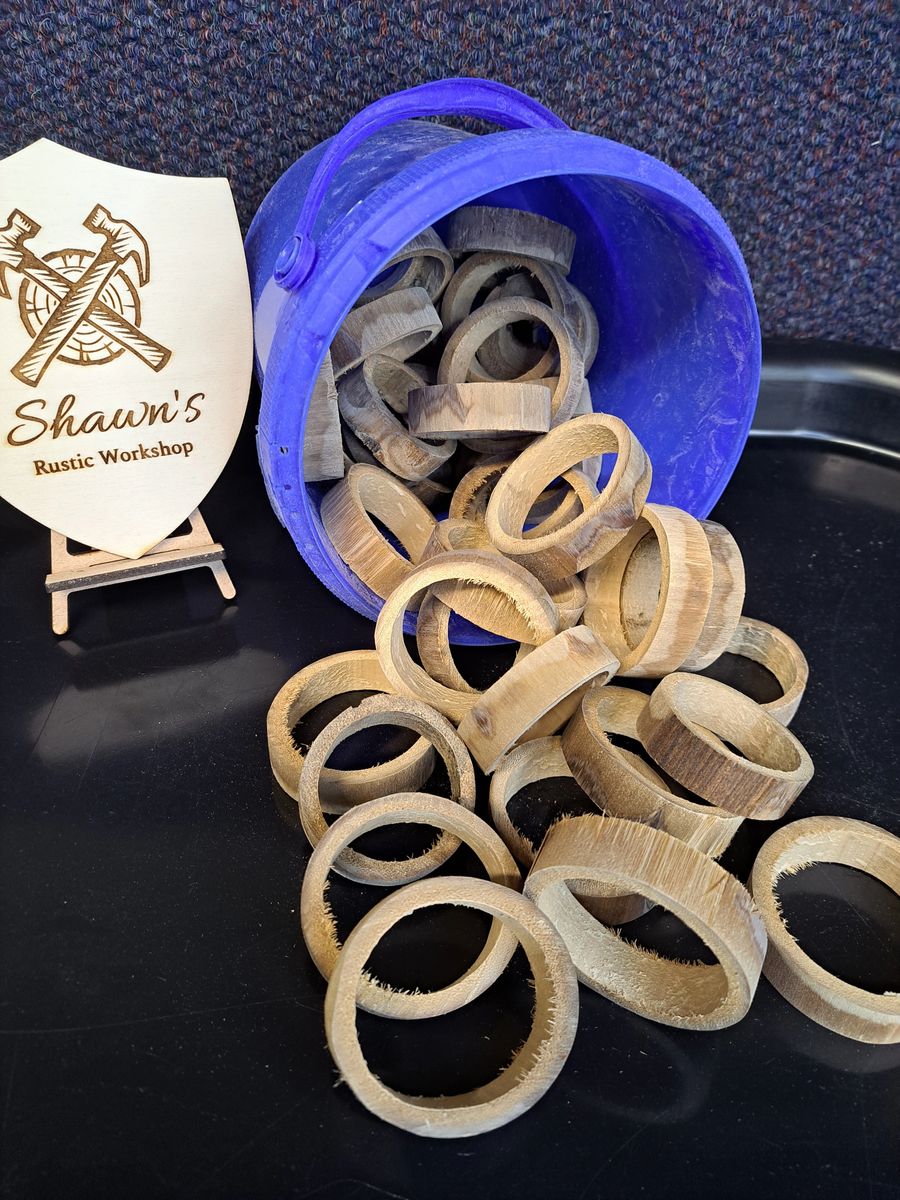 Bucket 'O' Bamboo Rings
