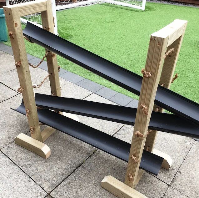 Wooden Gutter Stands