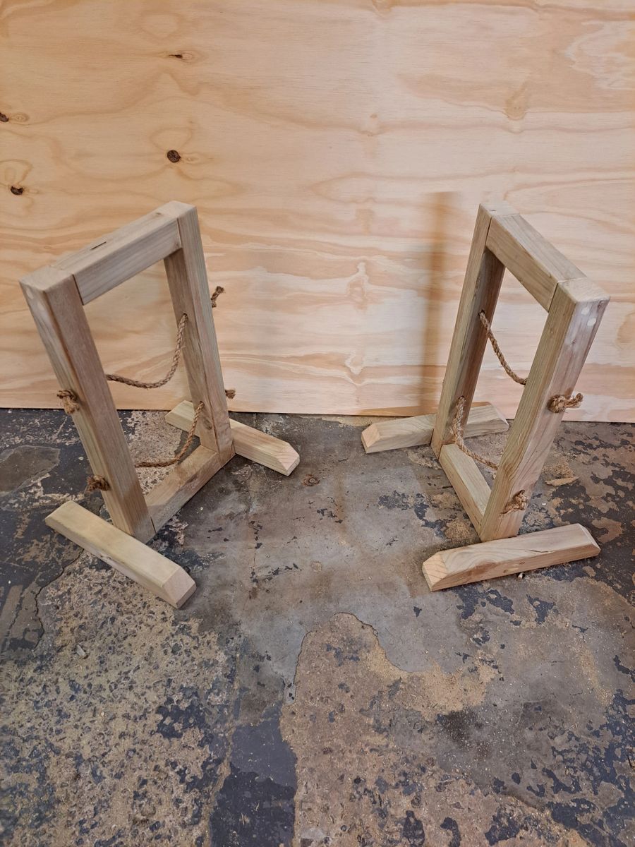 Mini Wooden Gutter Stands
