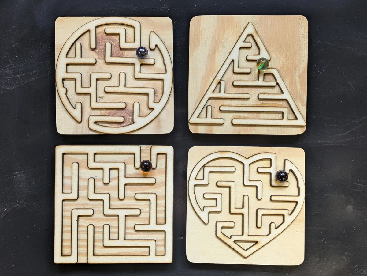Hand Held Marble Maze