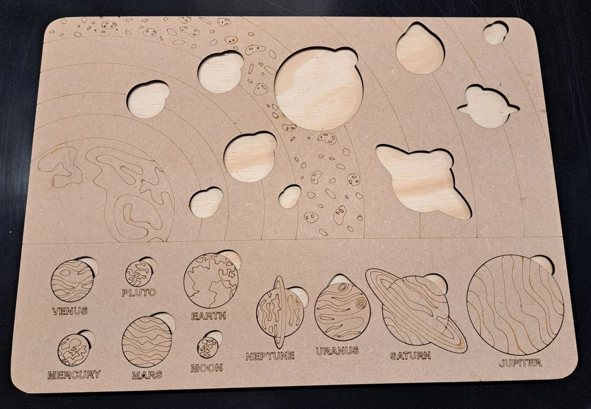Solar System Puzzle - EYFS, Childminders, Nursery, Preschool, School