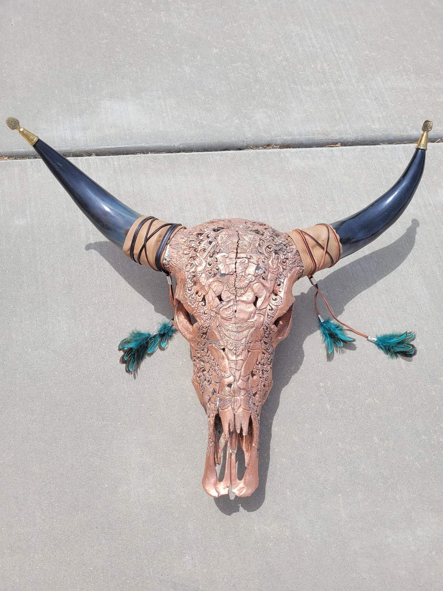 wild west copper CO - Wall Art Design, Copper Plating Skulls and ...