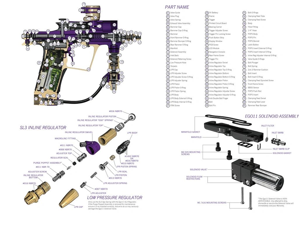 Paintball Gun Blueprints