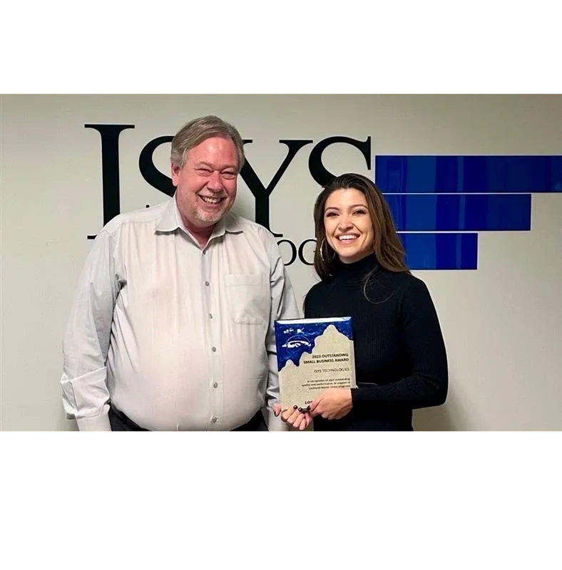 Lockheed Martin Space 2023 Outstanding Small Business Award!