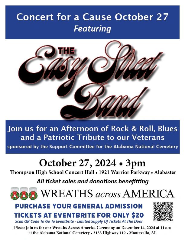 Announcing 2024 Concert for a Cause Benefitting WAA at ALNC