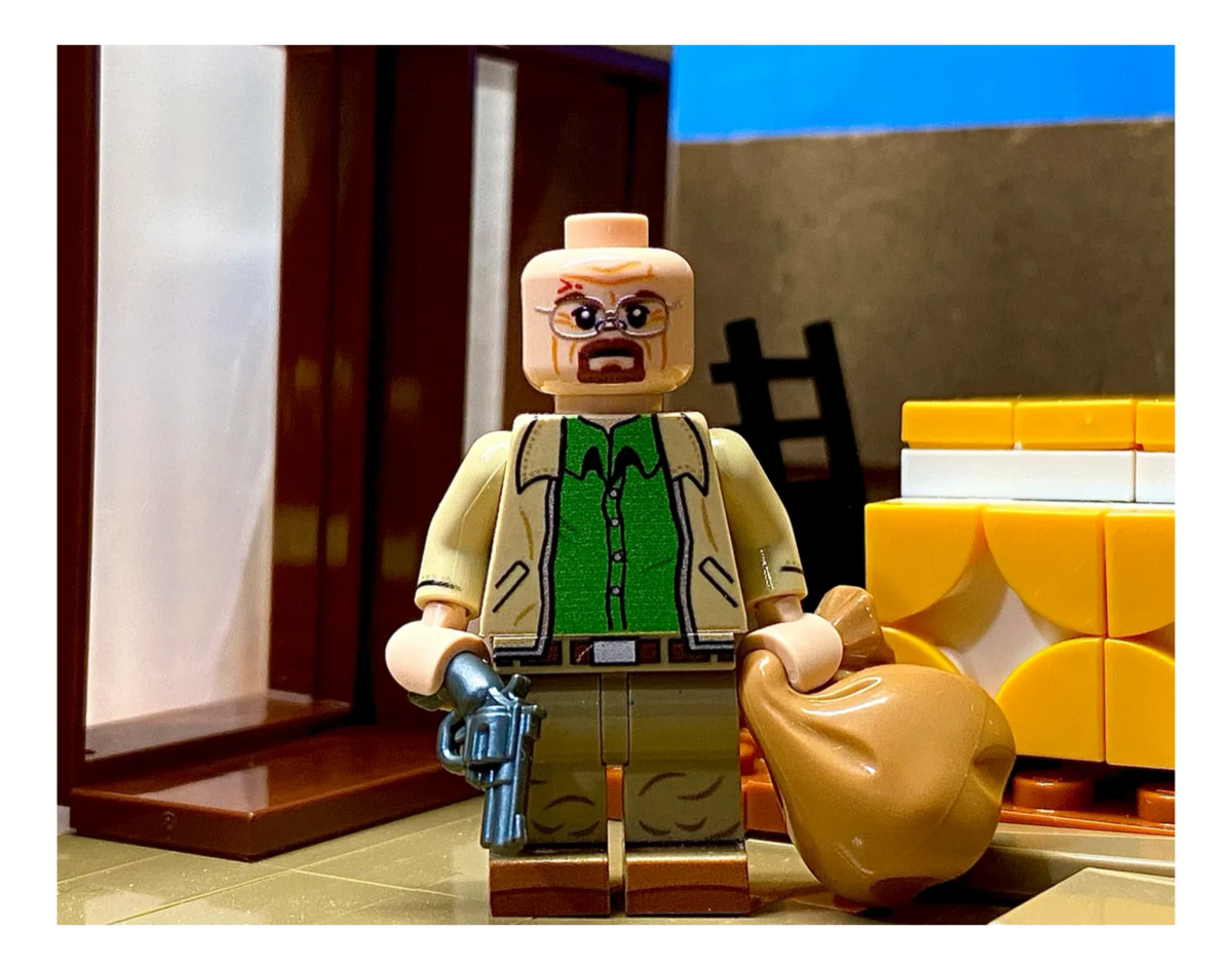 Waltuh UV Printed Figure by RIP Bricks