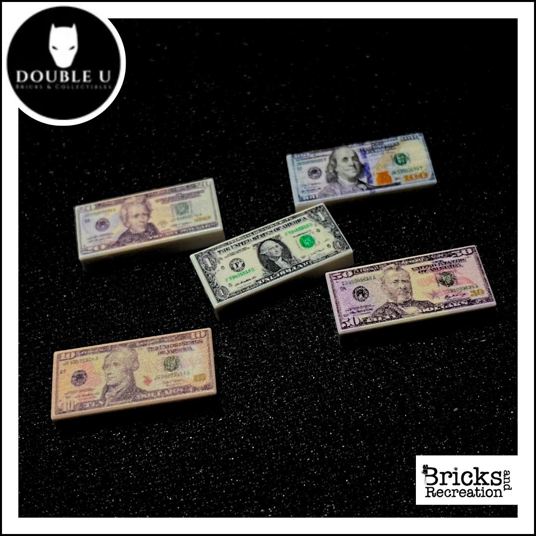 Dollar Bill Printed Tile