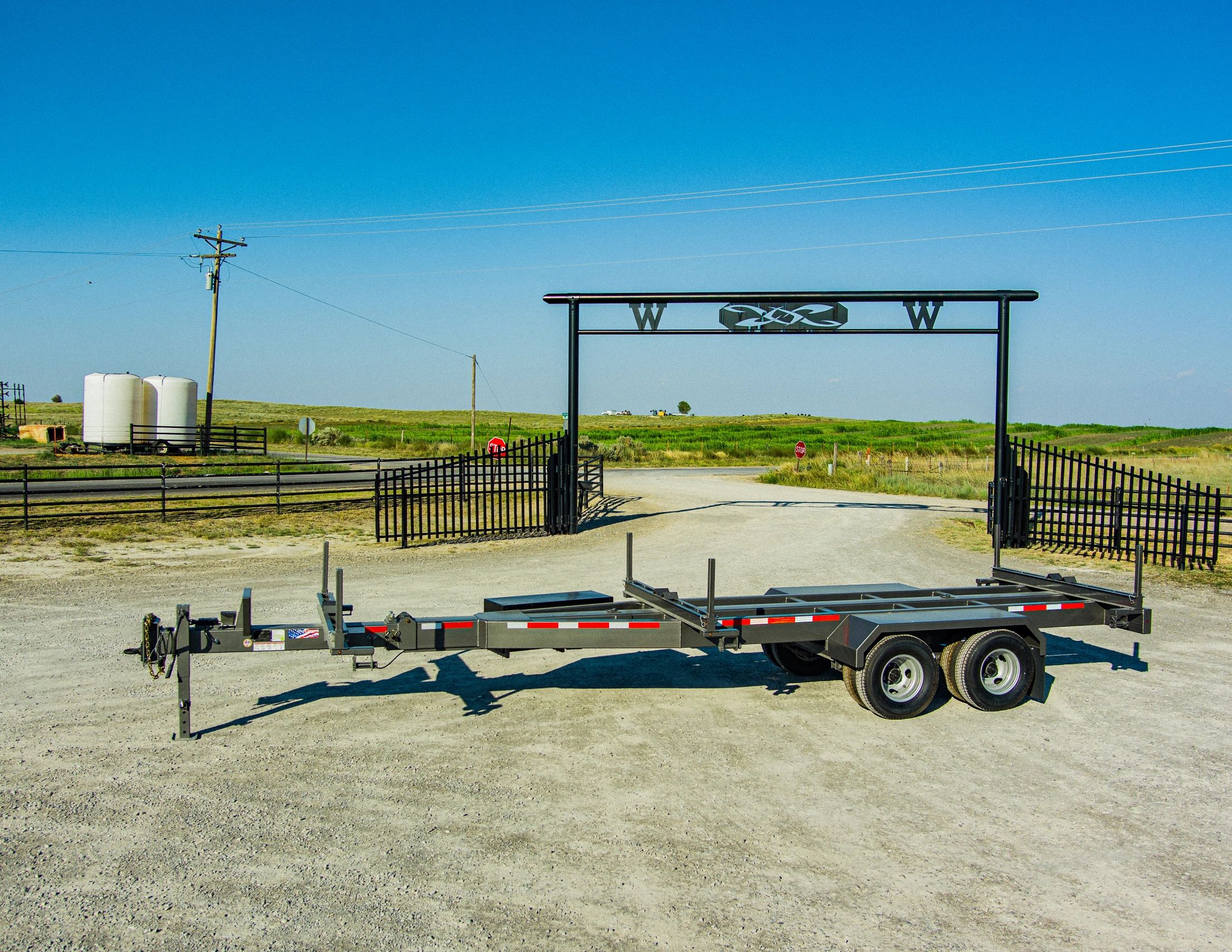 White's Welding.com - Pole Trailer, 24K Pole Trailer