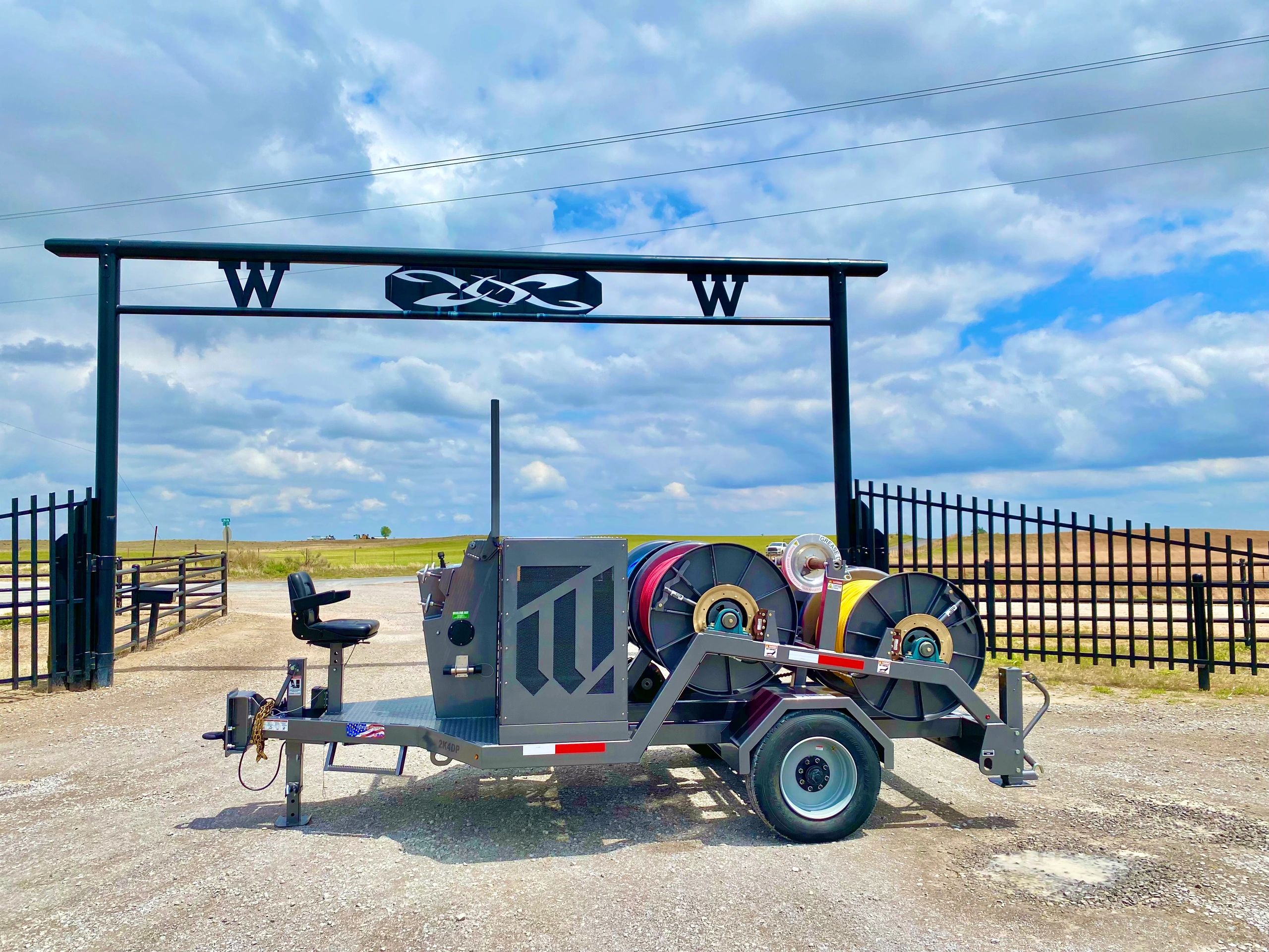 36" Bull Wheel Tensioner | White's Welding.com