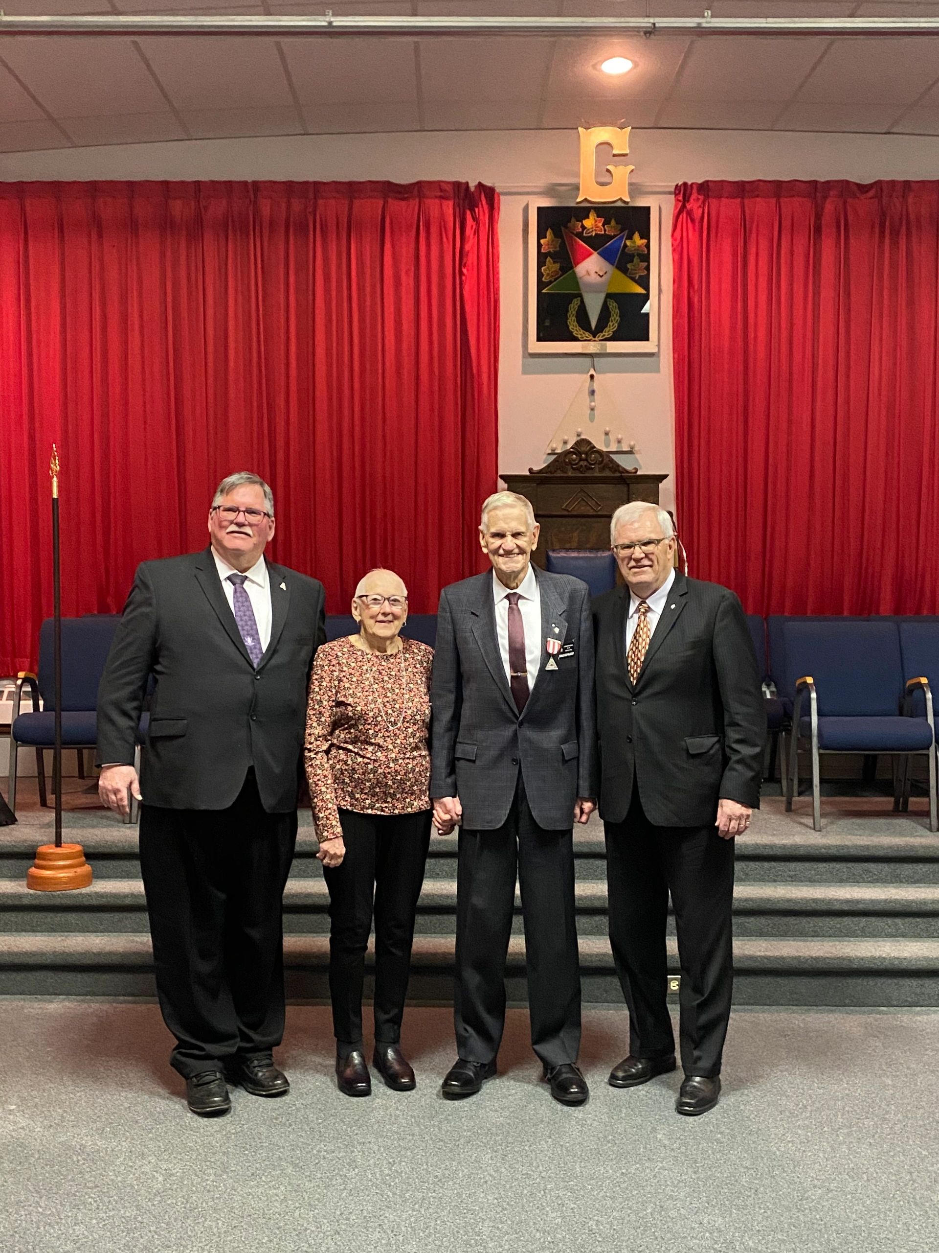 Congratulations W Bro Ed Wagstaff