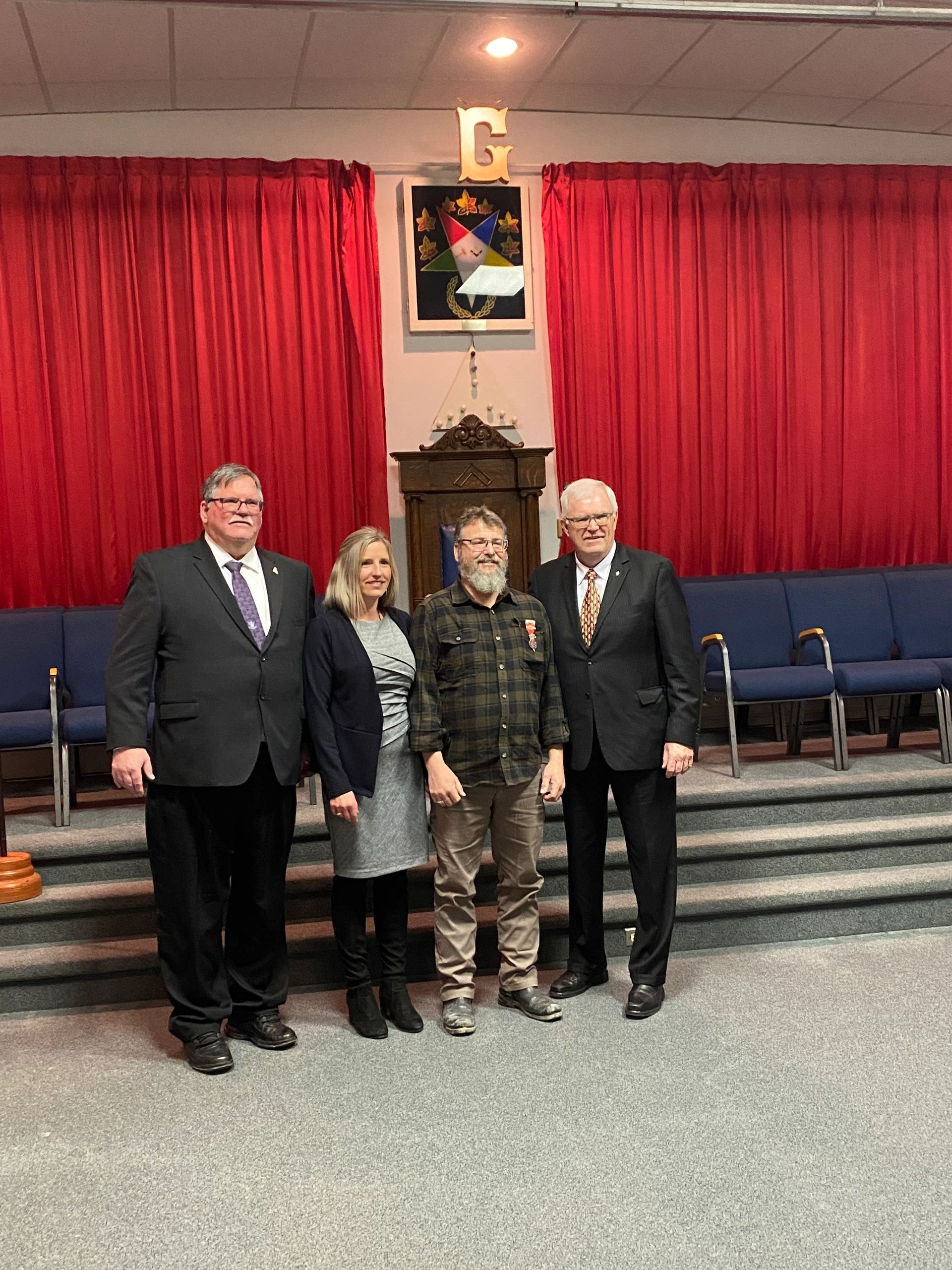 Congratulations W Bro Jeff LePage