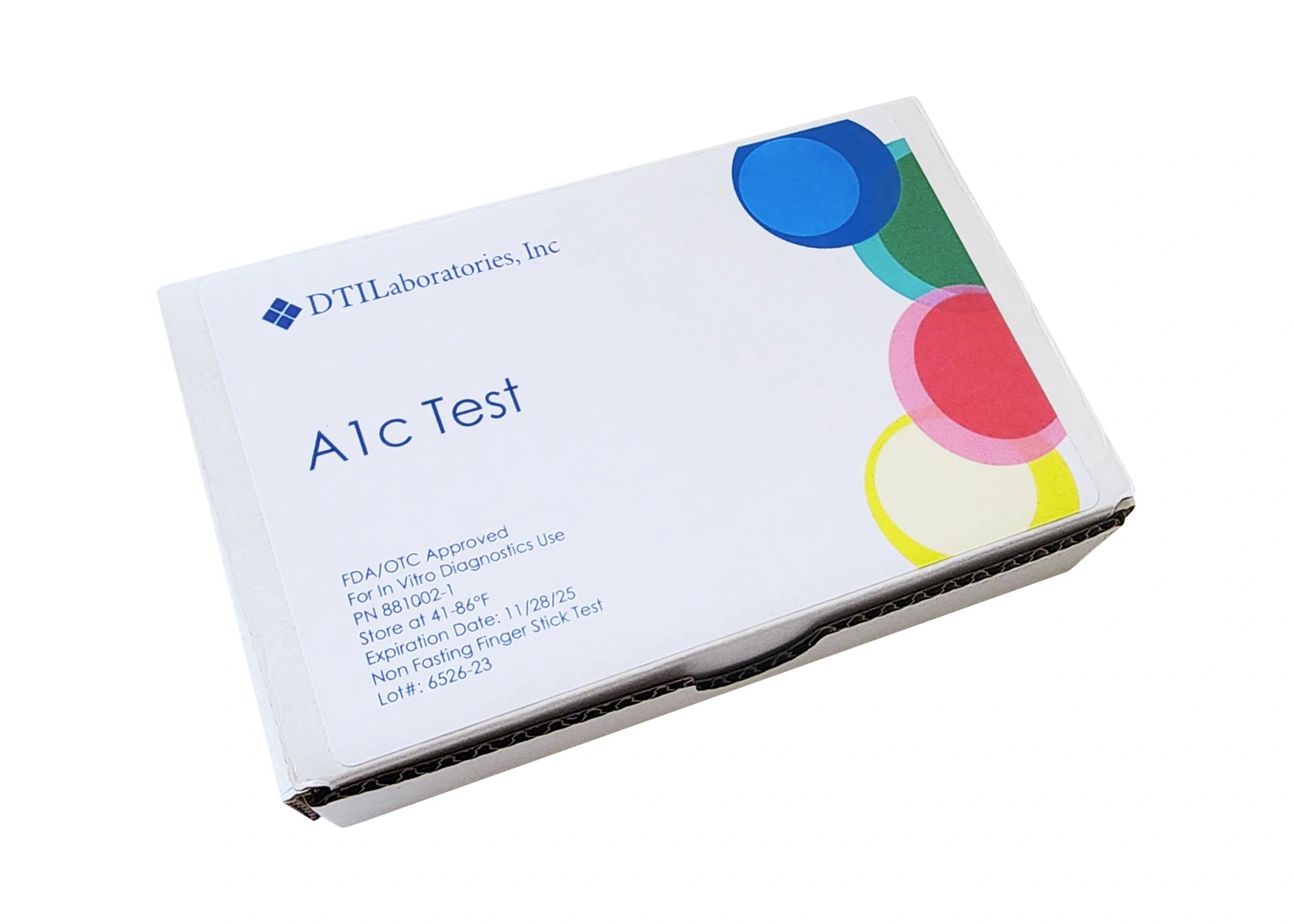 At-Home A1c Test Kit - DTI Laboratories, Inc