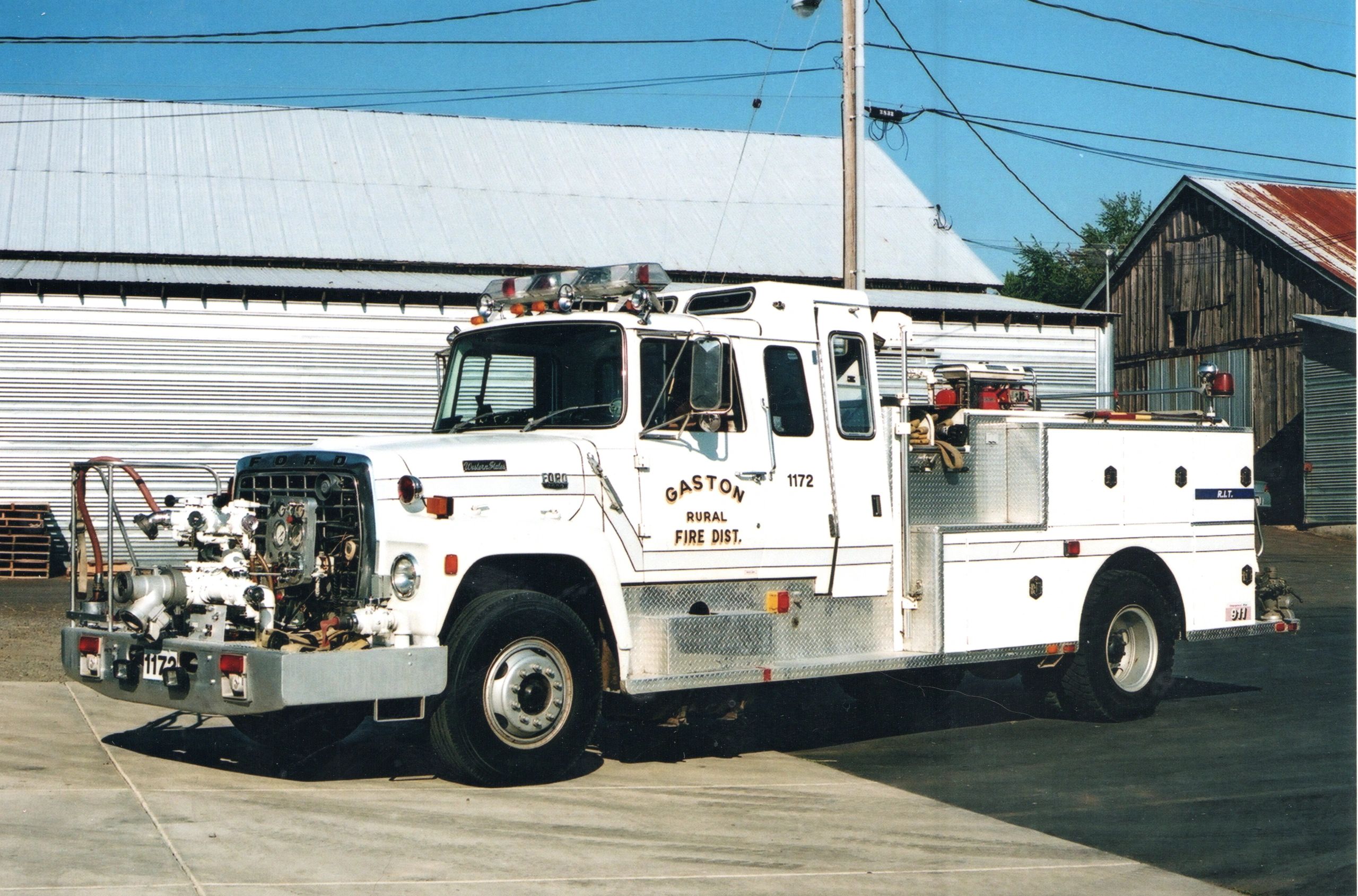 The little fire engine with an amazing history