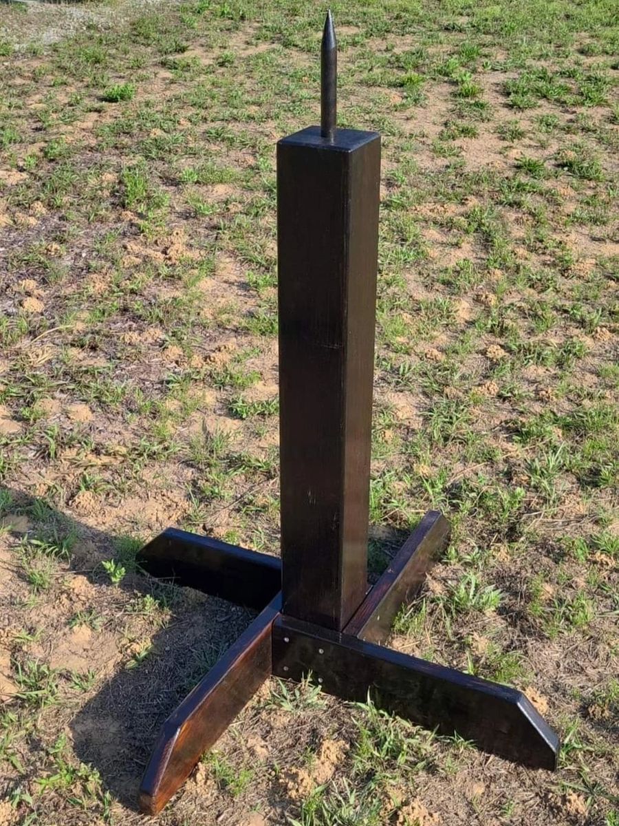 Handmade Tameshigiri Stand