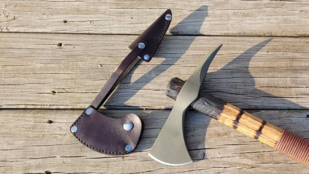 Sharpening Cold Steel Spike Hawk