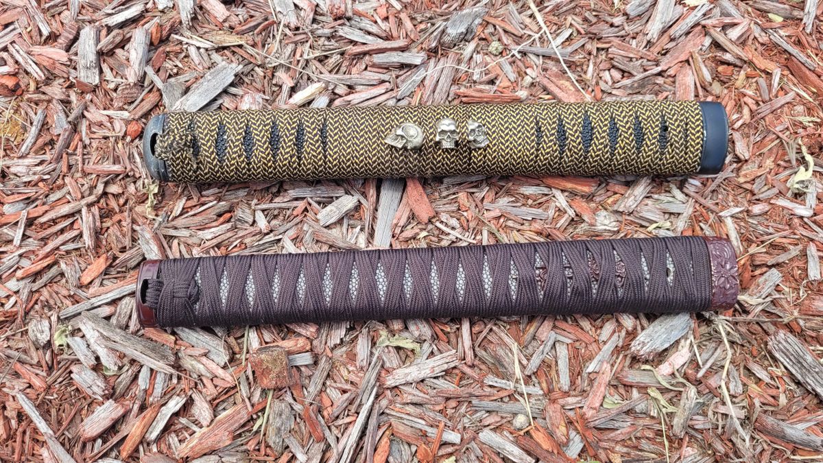 Budget Japanese Silk Tsukamaki (Handle Wrap)