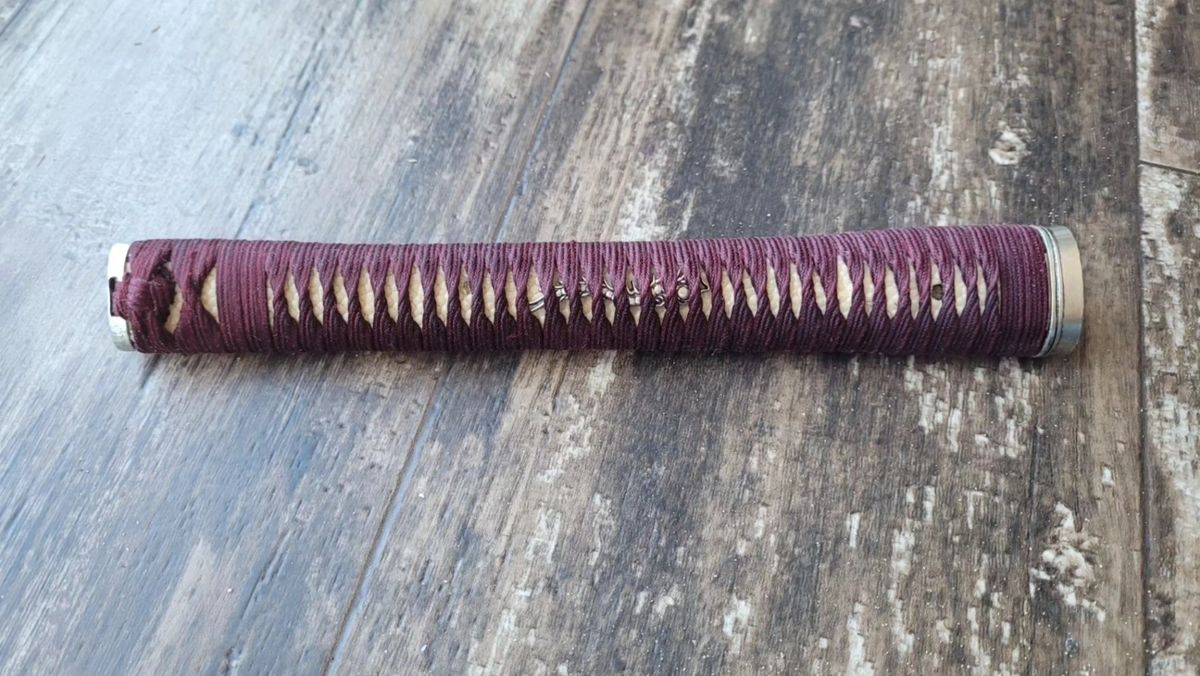 Budget Tsukamaki (Handle Wrap) With Chinese Cotton Ito