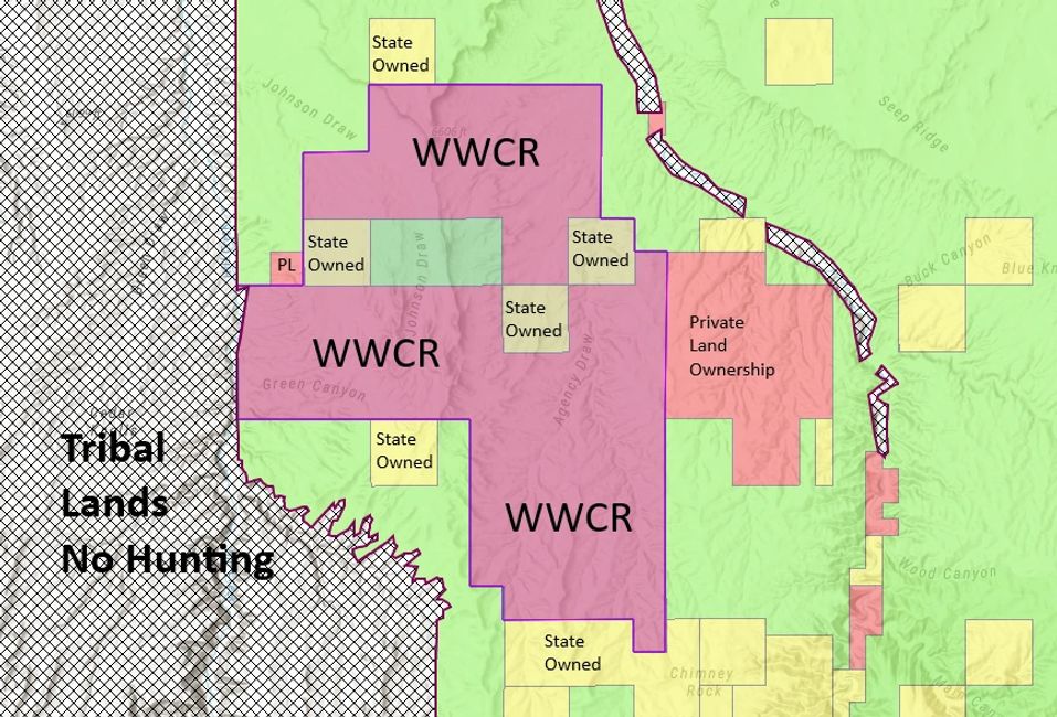 Detailed Maps of the WWCR | West Willow Creek Ranch