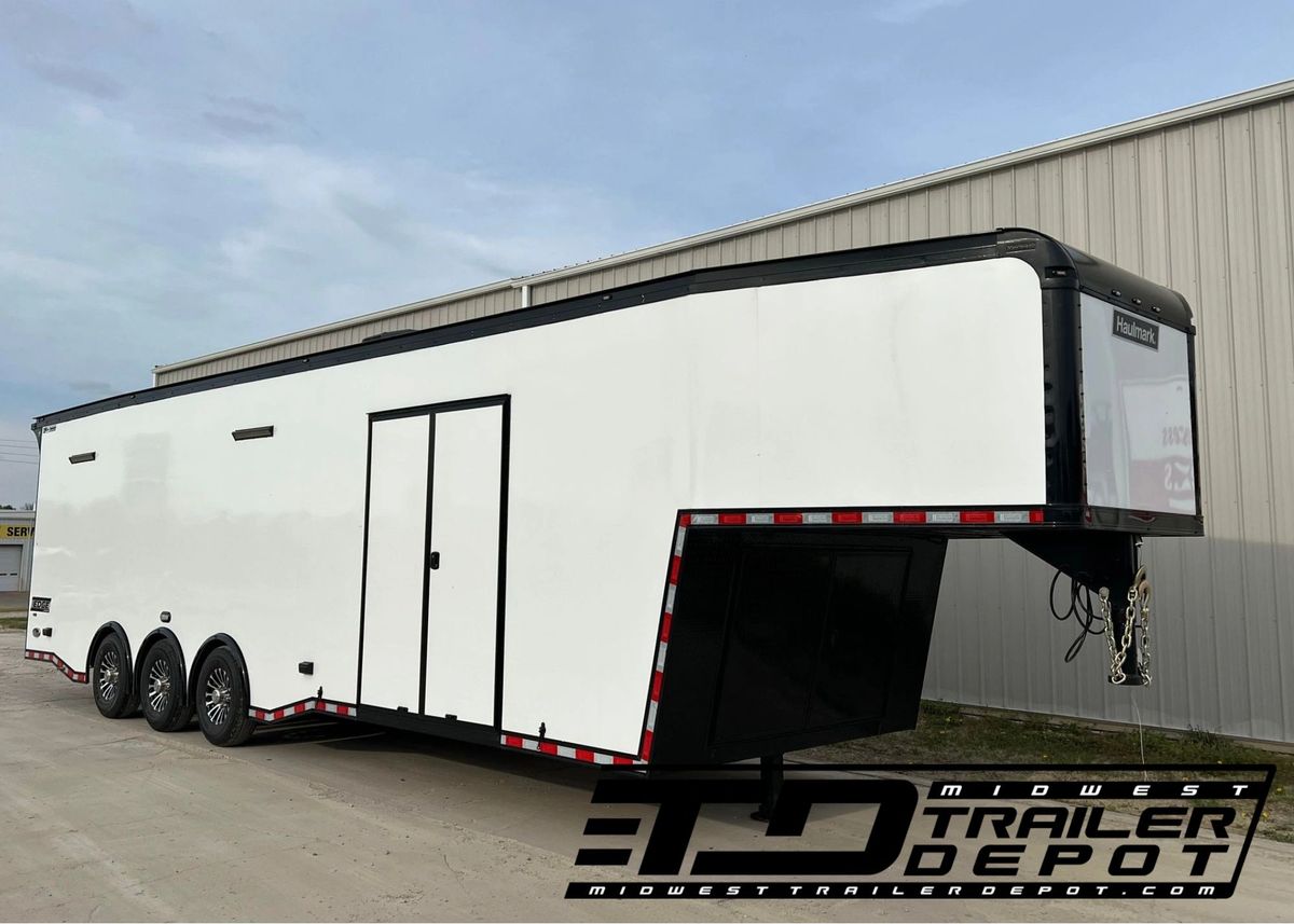 (SOLD) 2023 Haulmark Edge 38' Gooseneck Race Trailer