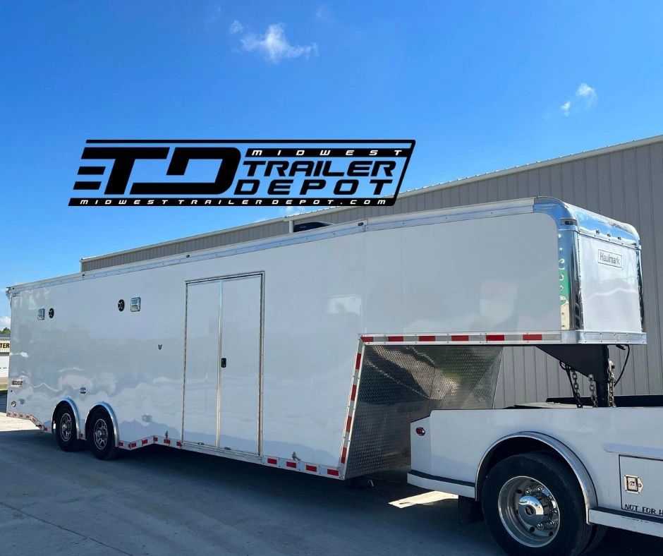 (SOLD) 2022 36' Haulmark Edge race trailer - loaded