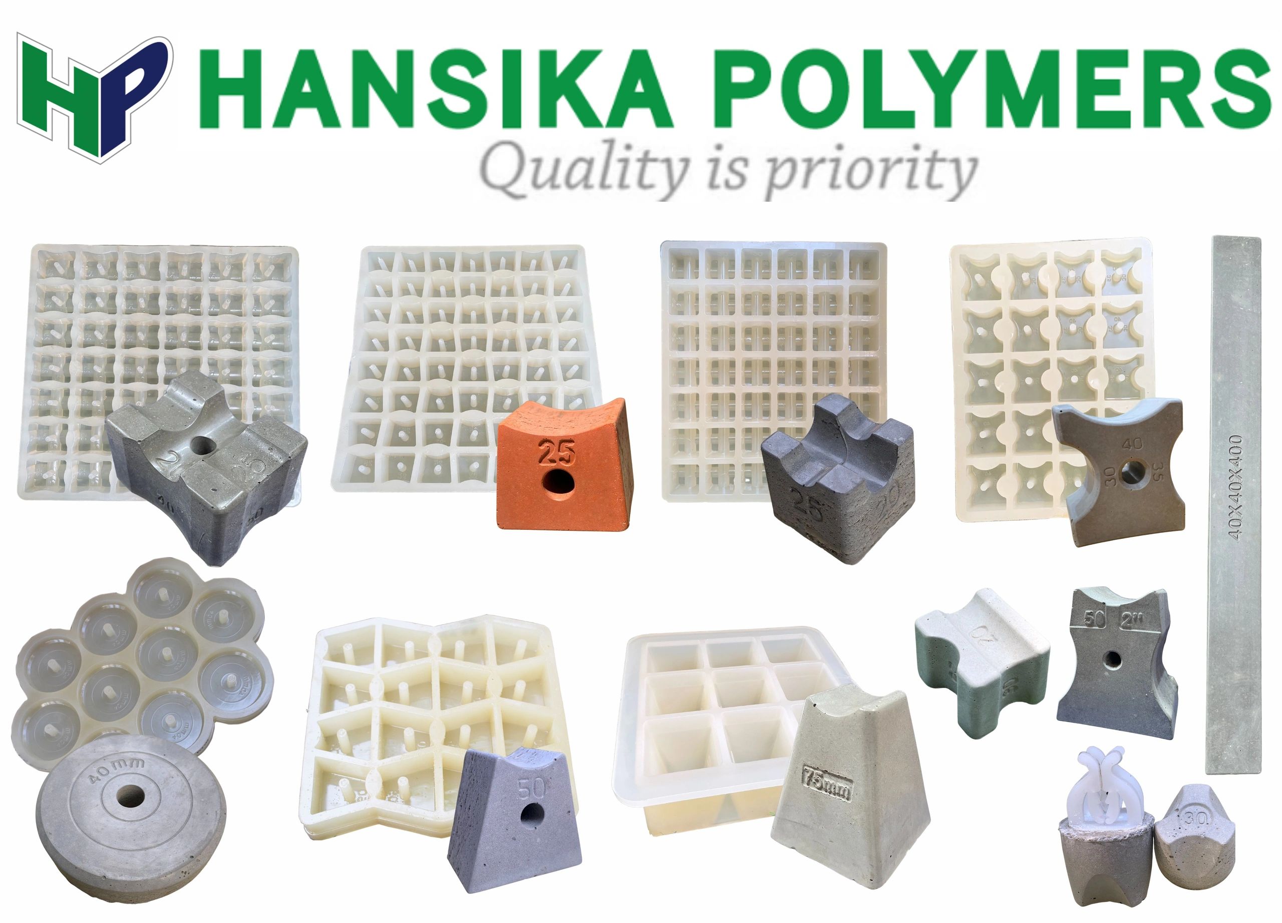 Cover Block Moulds - HANSIKA POLYMERS