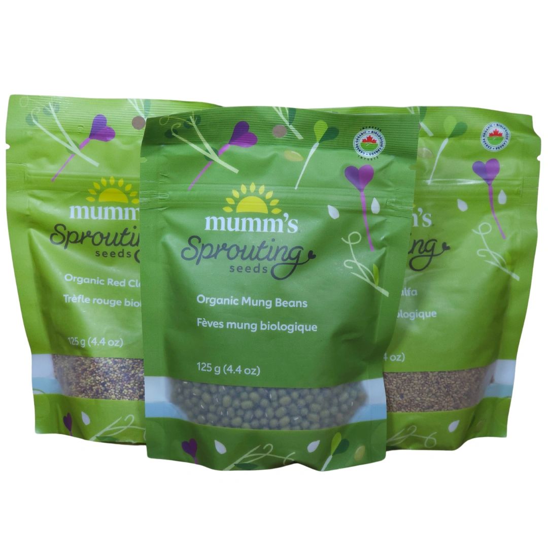 Organic Sprout Seeds - 12 varieties