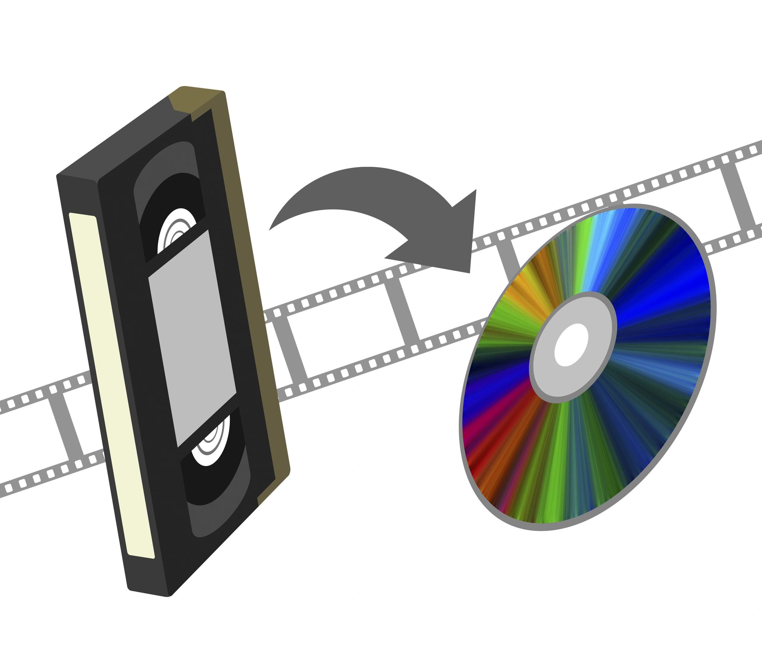 All video tape to DVD & USB
