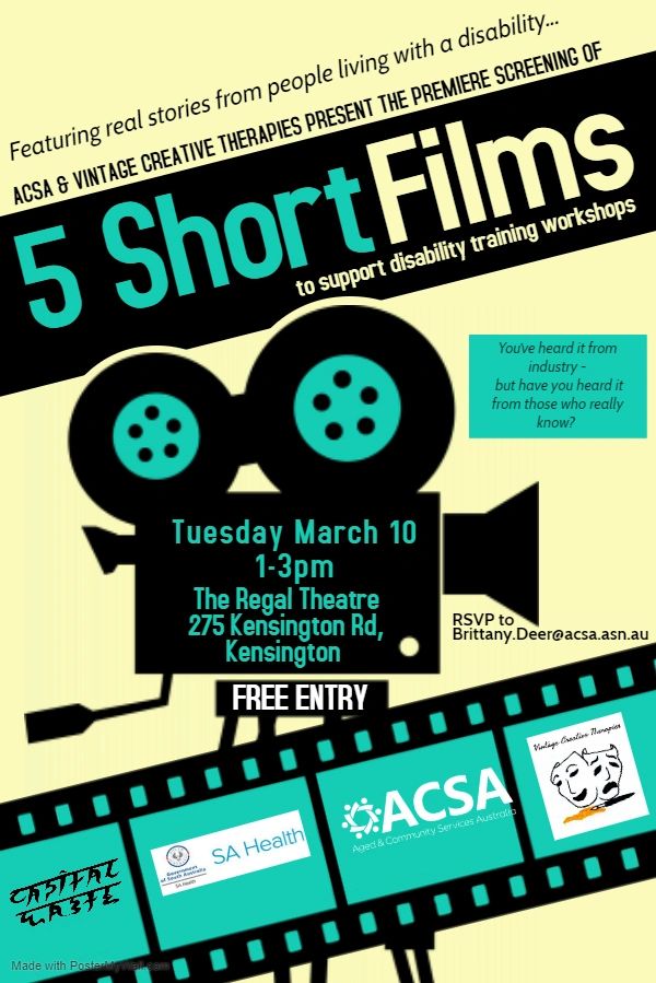 5 Short Films premiere
