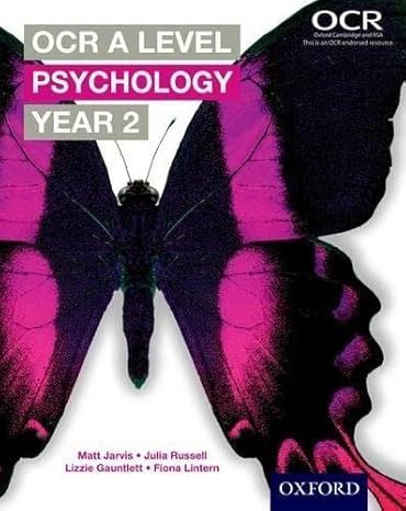 OCR Psychology A Level Textbook for Year 2