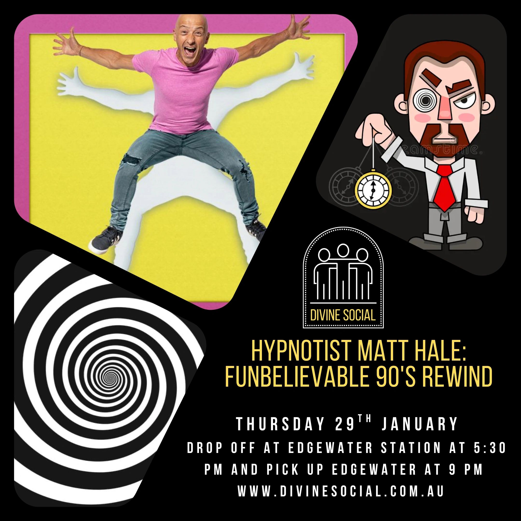 Hypnotist Matt Hale: Funbelievable 90's Rewind