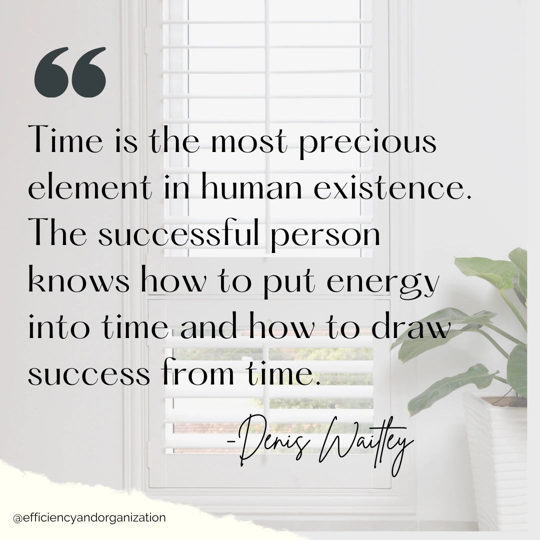 Personal Efficiency Quotes