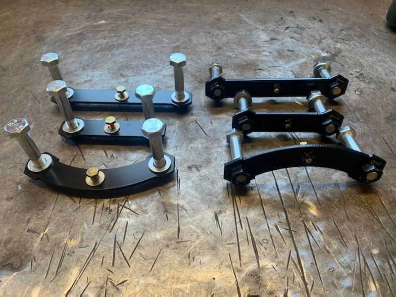 Radius Rod Stiffener Plates (dogbones)