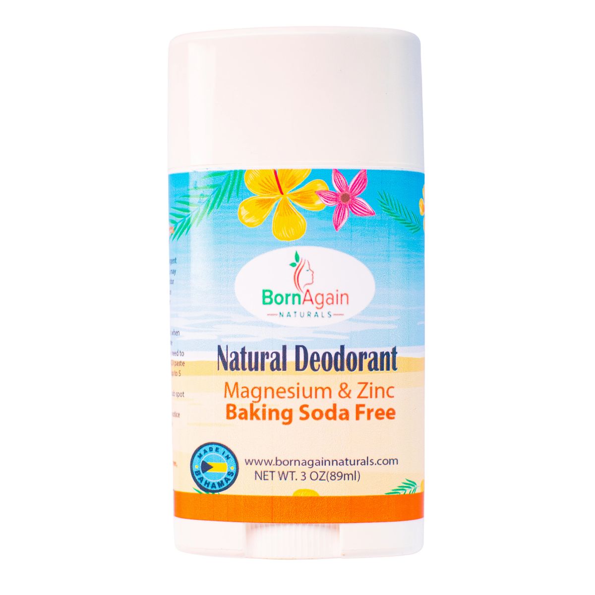 MAGNESIUM & ZINC DEODORANT BAKING SODA FREE
