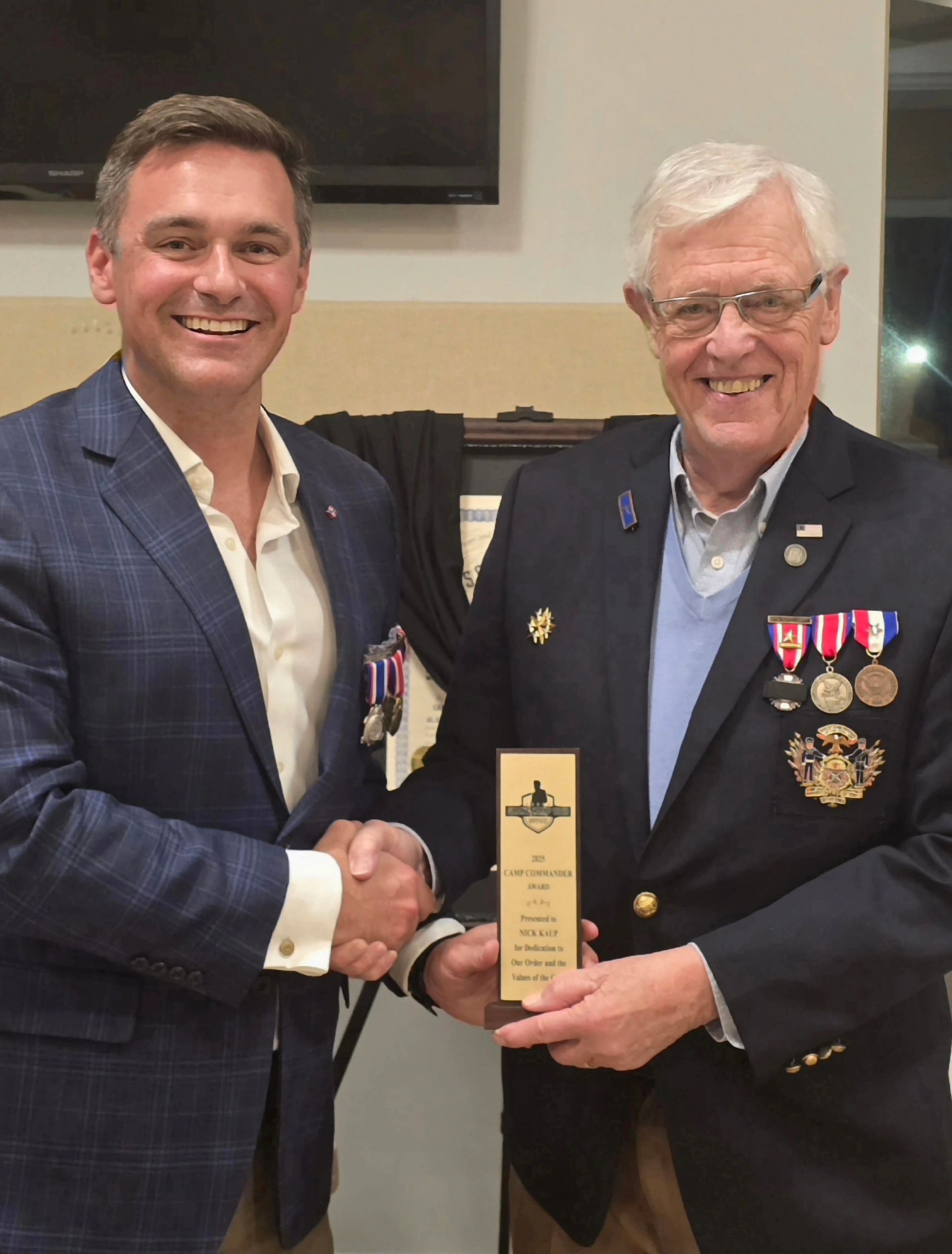 Inaugural Camp Commander Award