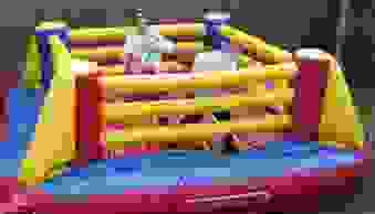 Shankz 3D Black Light Mini Golf - Miniature Golf, Bounce Houses