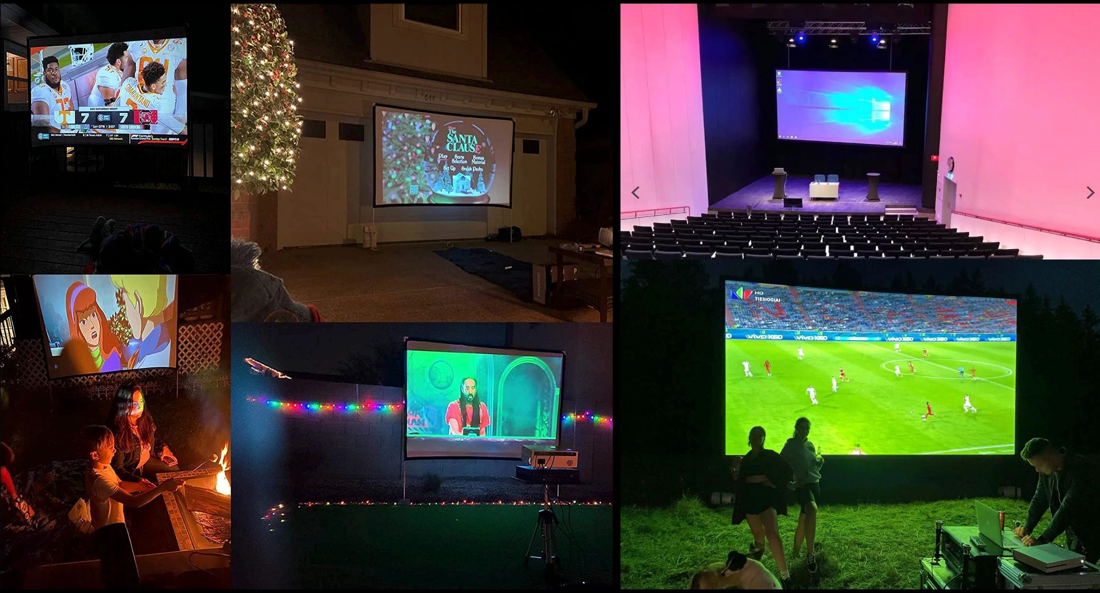 Data Show, Indoor Outdoor Projector Screen, Hire Led Screen - QATAR DJ ...
