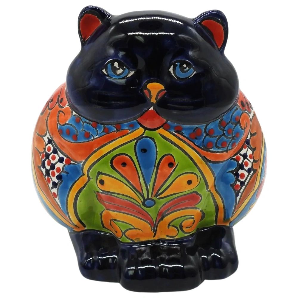 Talavera Kool Cat Planter