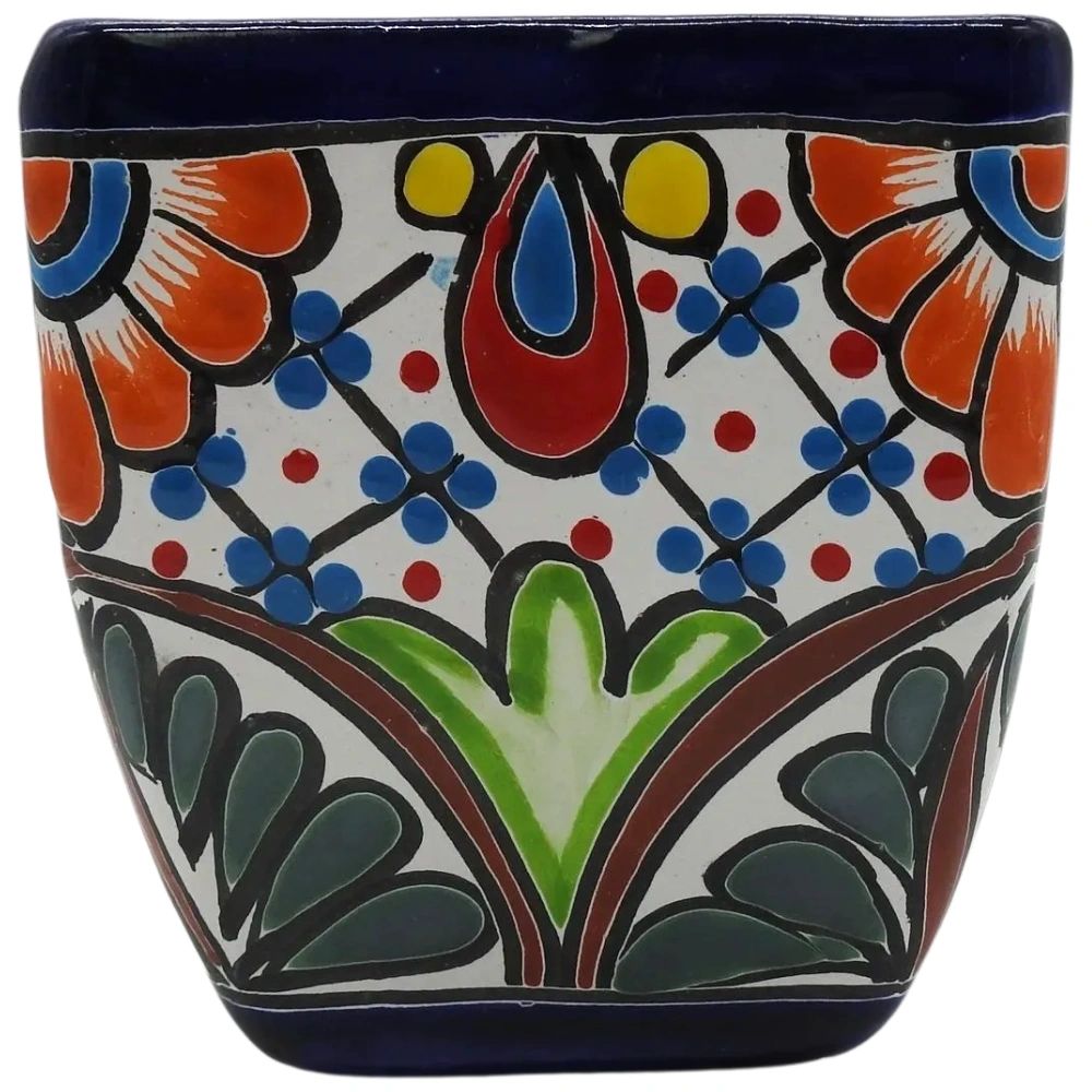 Talavera Pottery Square Planter Small