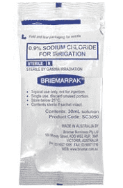 Normal saline sachets 30 mL