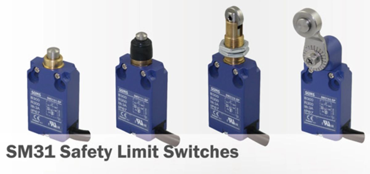 SUNS - SM31 Compact Safety Limit Switches