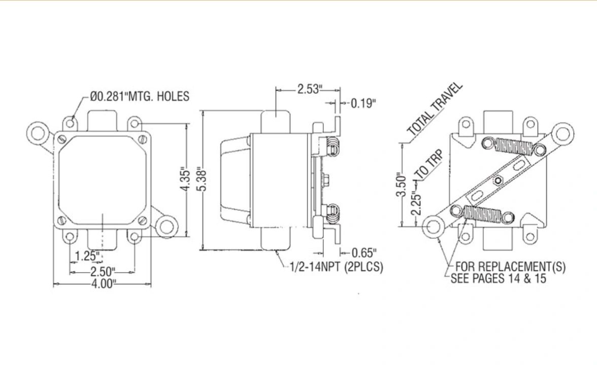 REES - 04945-200, Rope Operated Sequence Switches