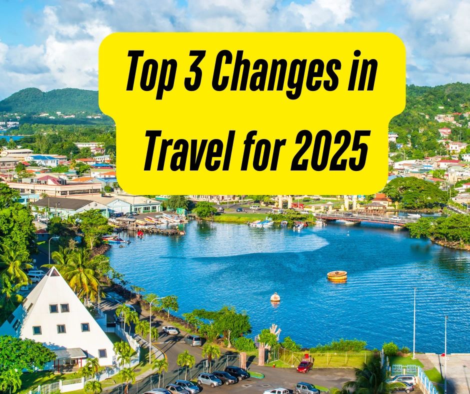 Top 3 Changes in Travel for 2025