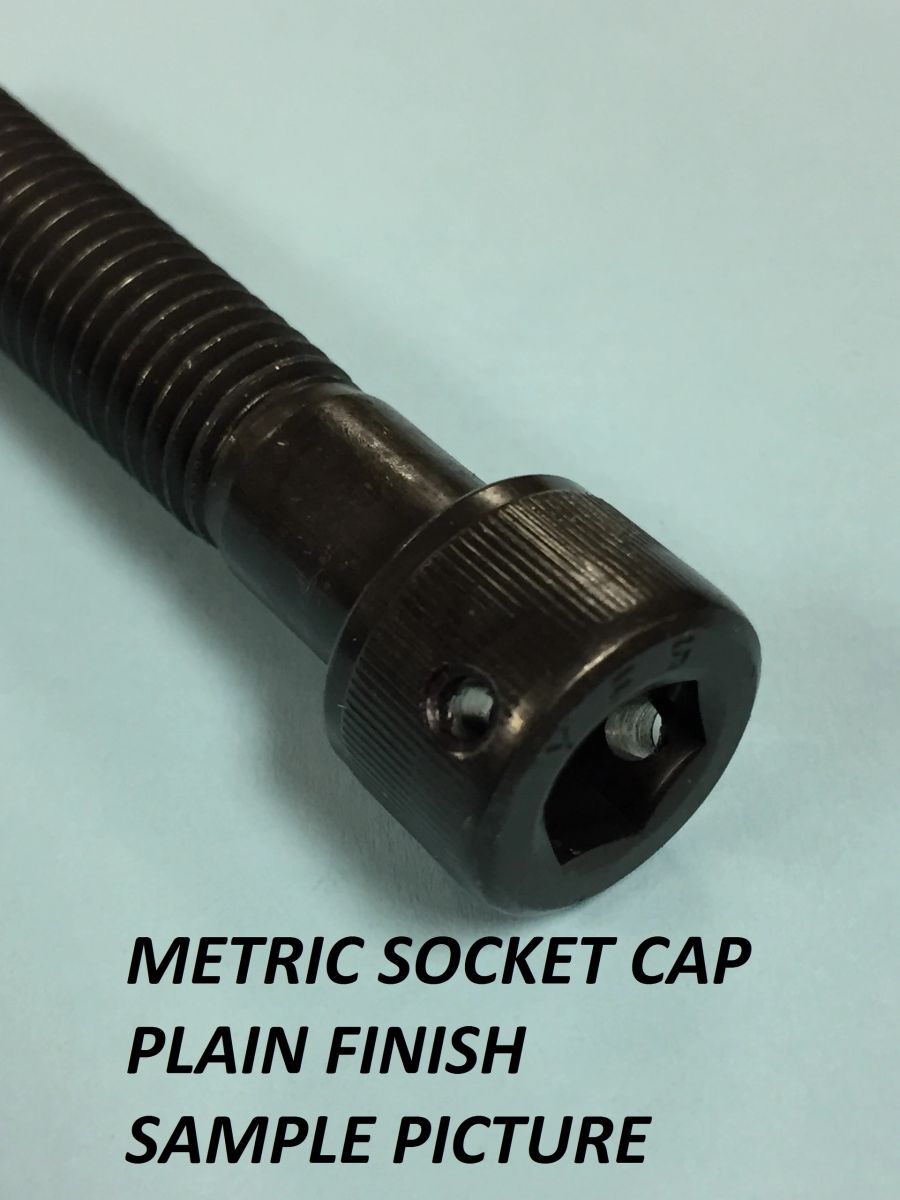 Drilled Head Socket Cap Screw, 12.9 Alloy, M16-2.00 x 40mm, 32 pack