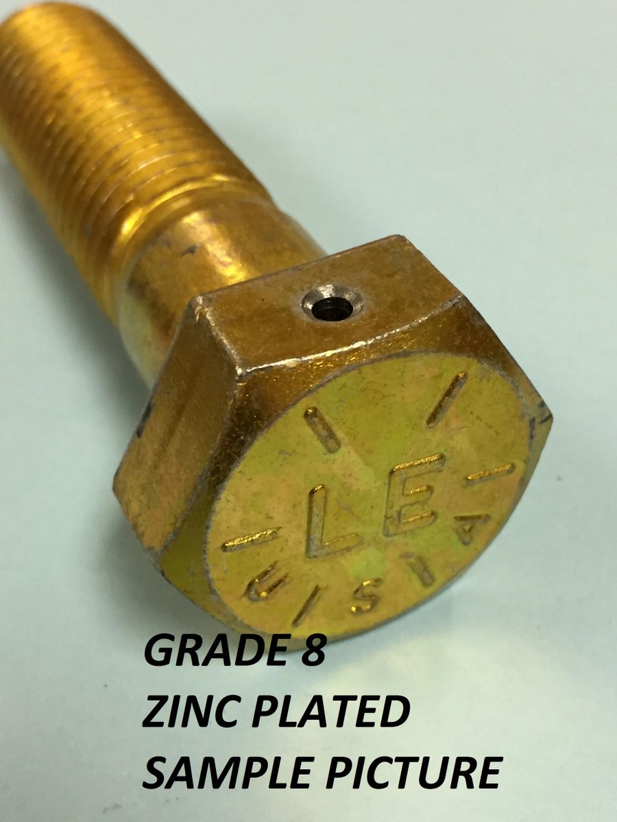 0.75 Grade 8 Drilled Head Bolt 1/2-20 x 3/4, 5 PCS