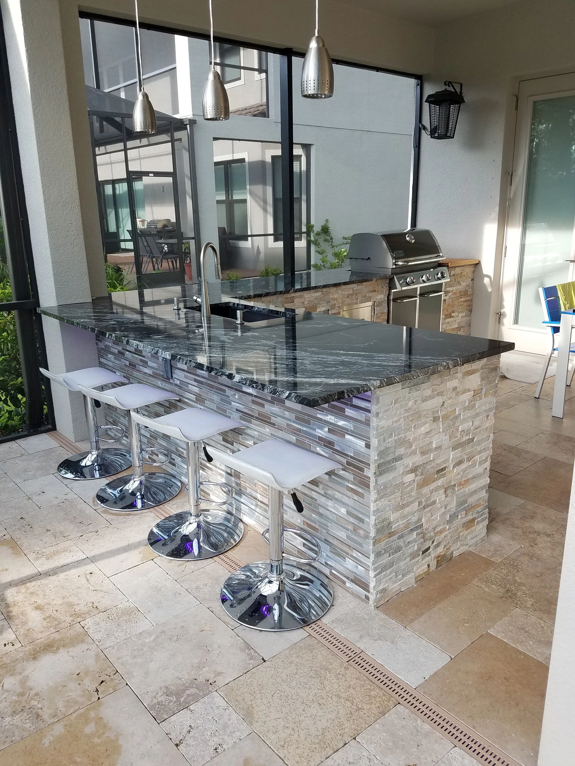 Stone Outdoor Kitchens | GCT Pavers