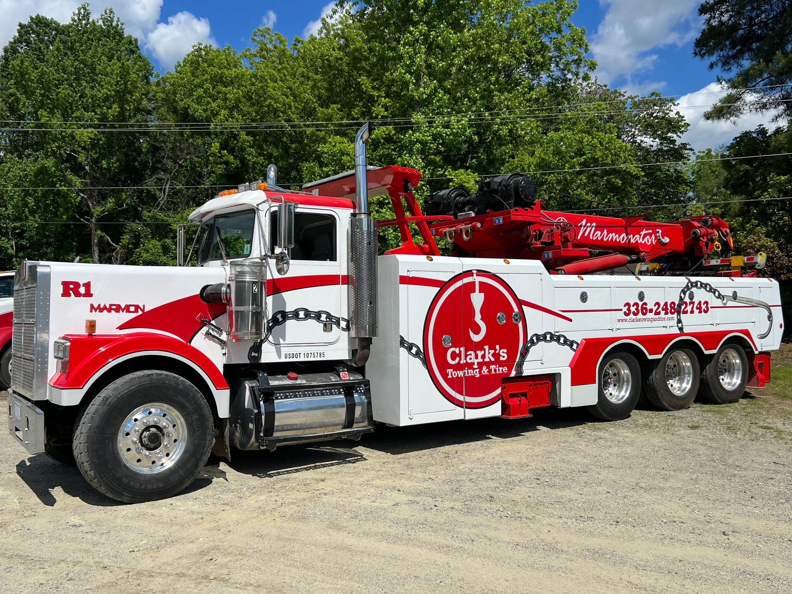 24 Hour Towing Services | Clark's Towing and Tire